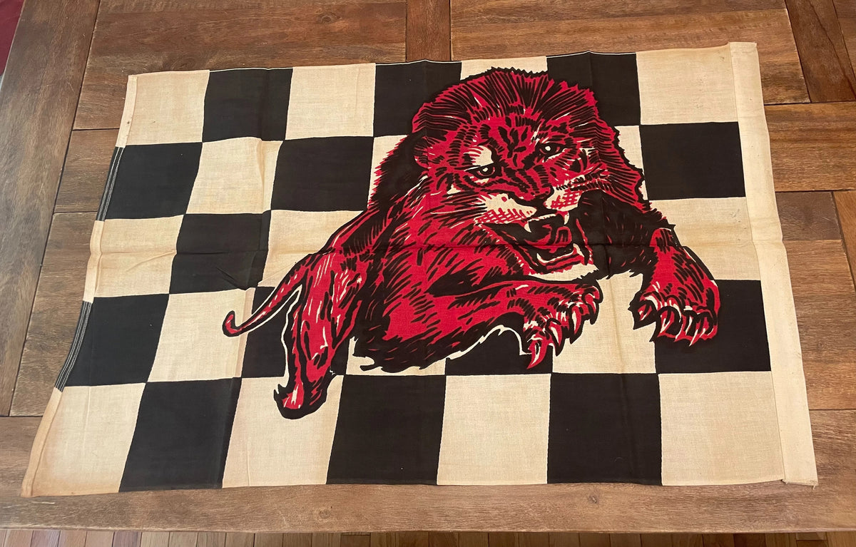 Gilmore Signed Checkered Flag - Rex Mays & Hal Cole – Radius Nation