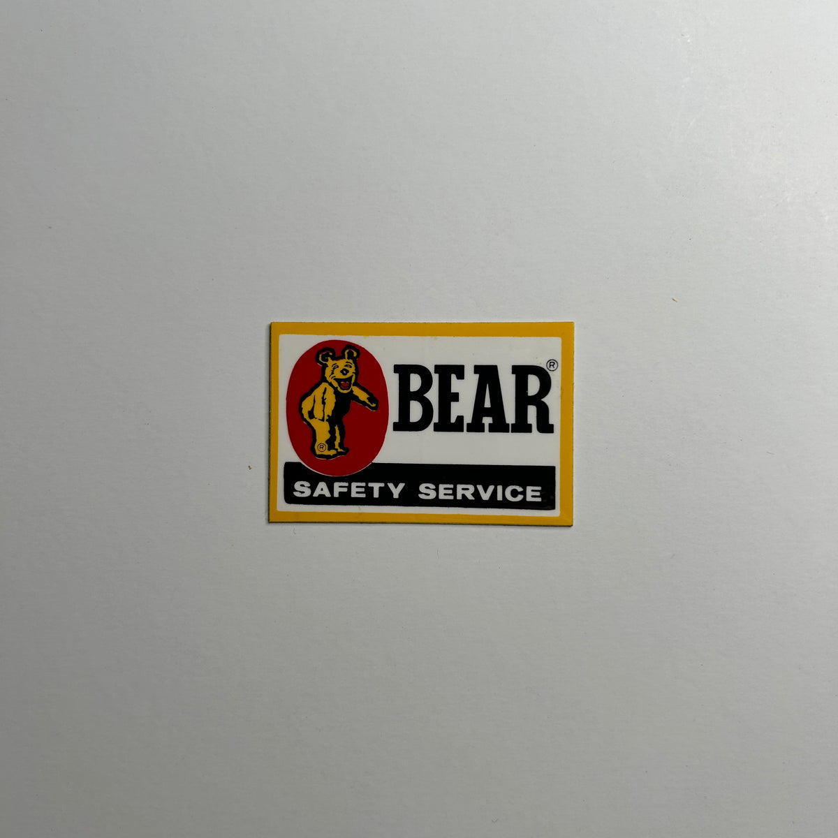 Original Bear Alignment Safety Service Decal – Radius Nation