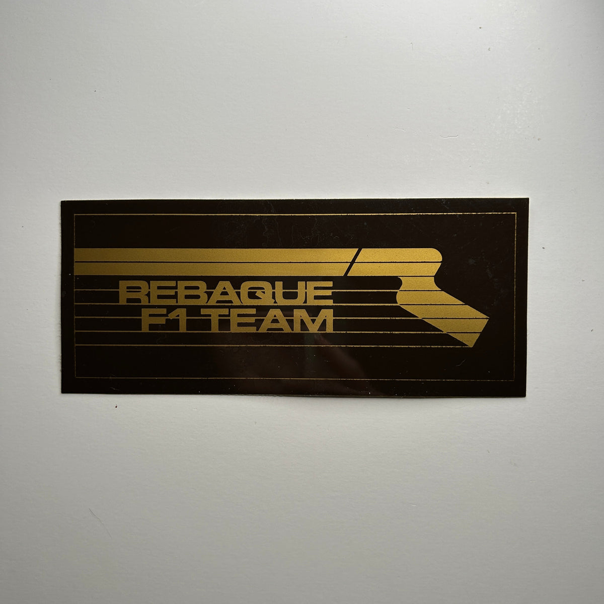 Original Rebaque F1 Team Decal – Radius Nation