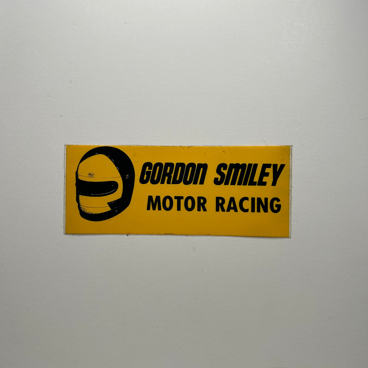 Original Gordon Smiley Motor Racing Decal – Radius Nation