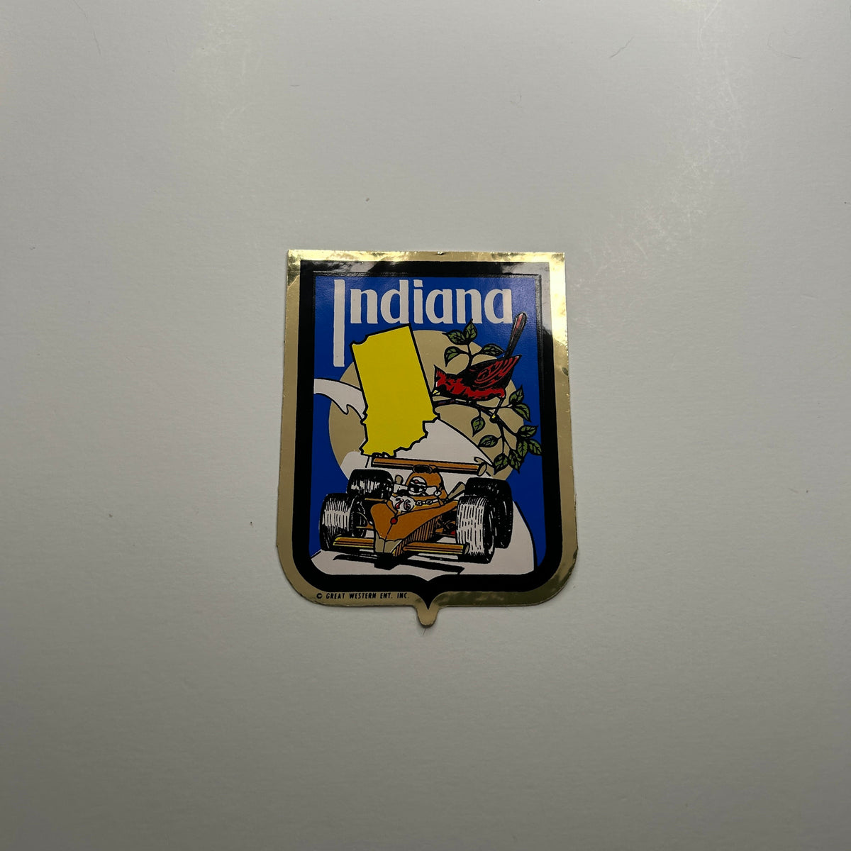 Original Metallic Indiana Decal – Radius Nation