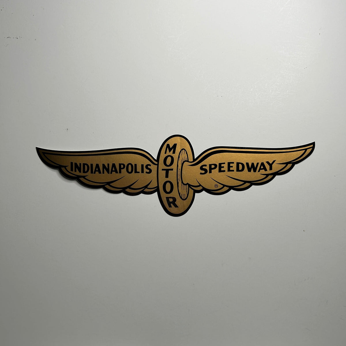 Original Indianapolis Motor Speedway Gold Decal – Radius Nation