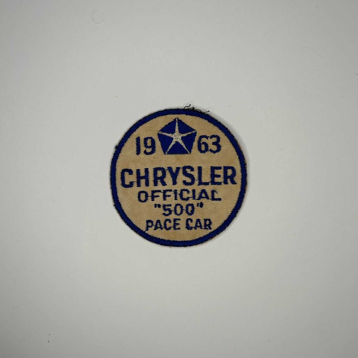 Original 1963 Chrysler Official 500 Pace Car Patch – Radius Nation