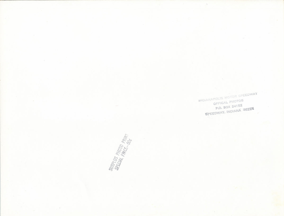 1975 Indianapolis 500 Front Row Starters A.J. Foyt, Gordon Johncock ...