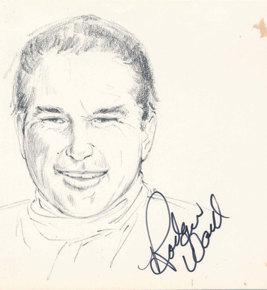 Rodger Ward Signed Print – Radius Nation