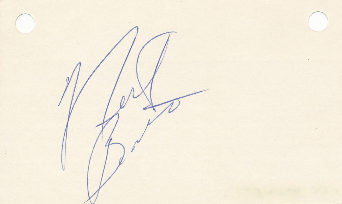 Neil Bonnett Cut Signature Card – Radius Nation