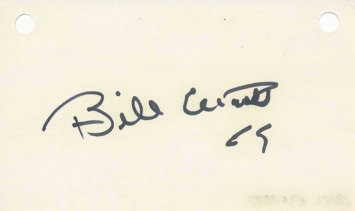 Bill Elliott Cut Signature Card – Radius Nation